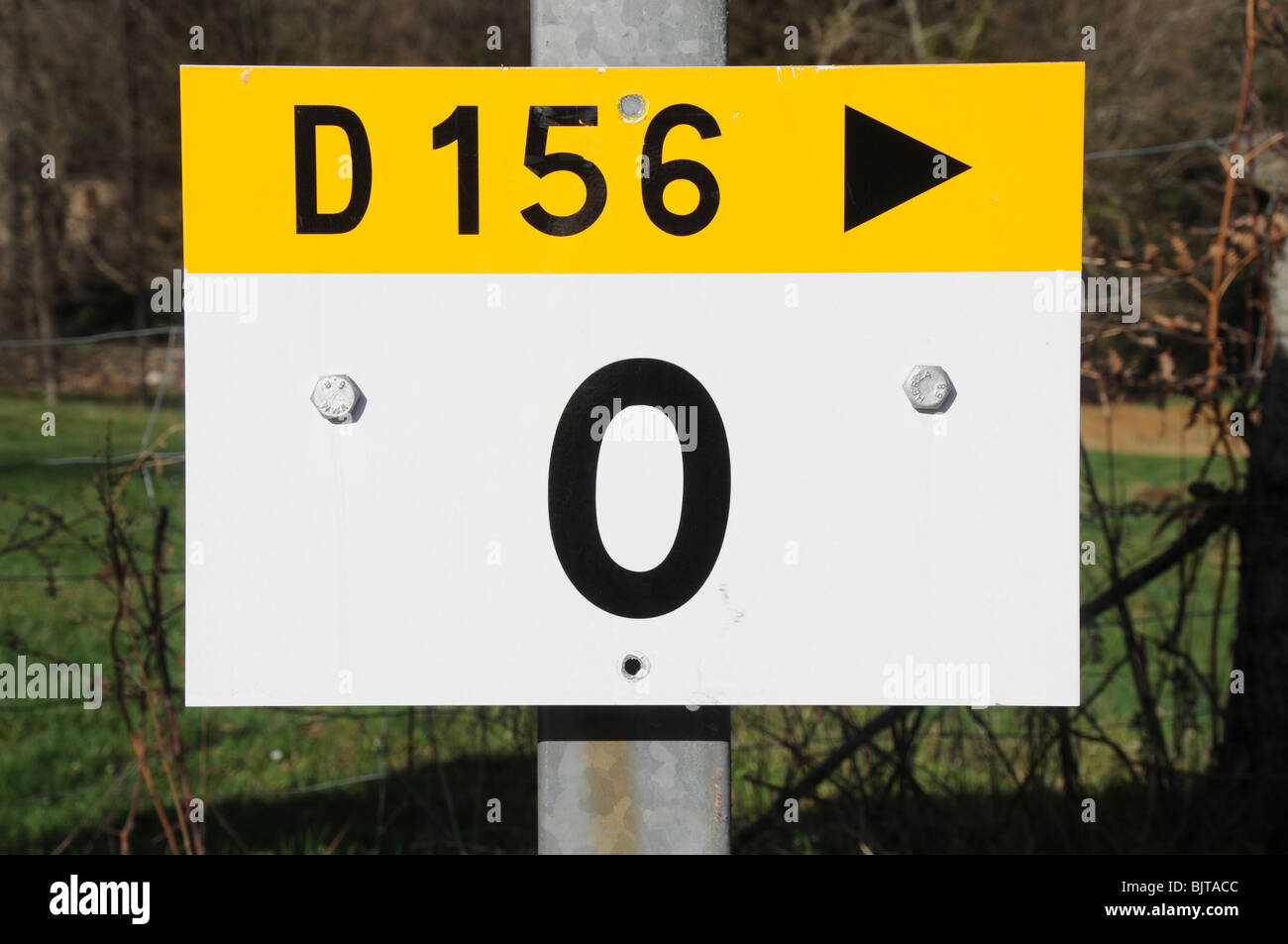 Kilometre stones, until now iconic roadside markers across France, have ...