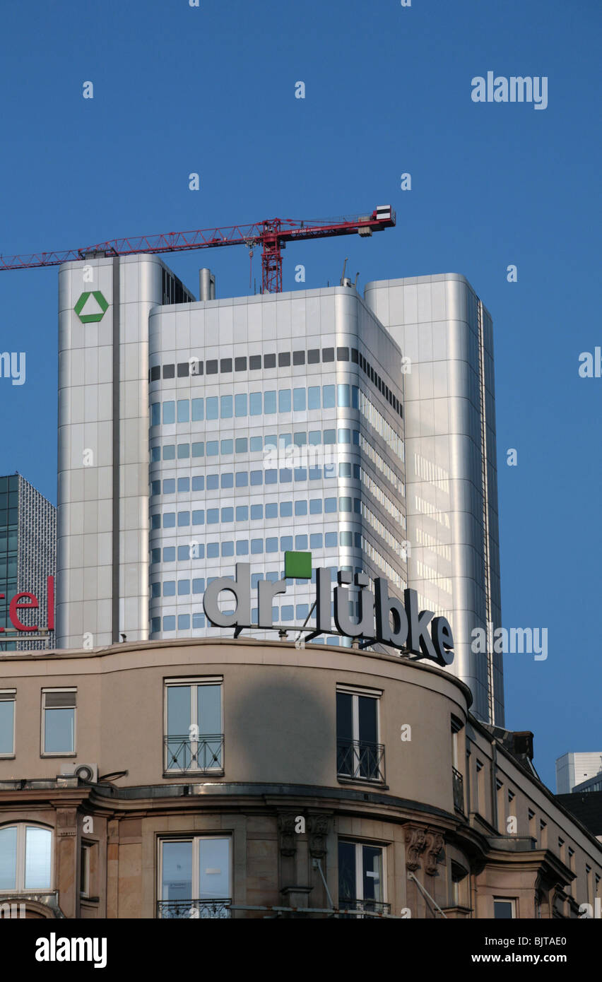 Modern office building Frankfurt am Main Germany Stock Photo - Alamy