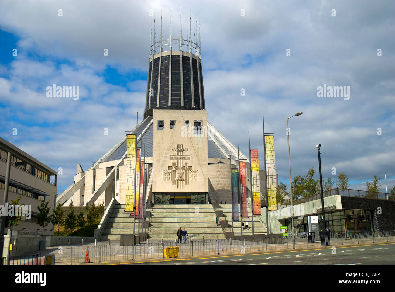 The Roman Catholic Metropolitan Cathedral, Liverpool. Liverpool ...