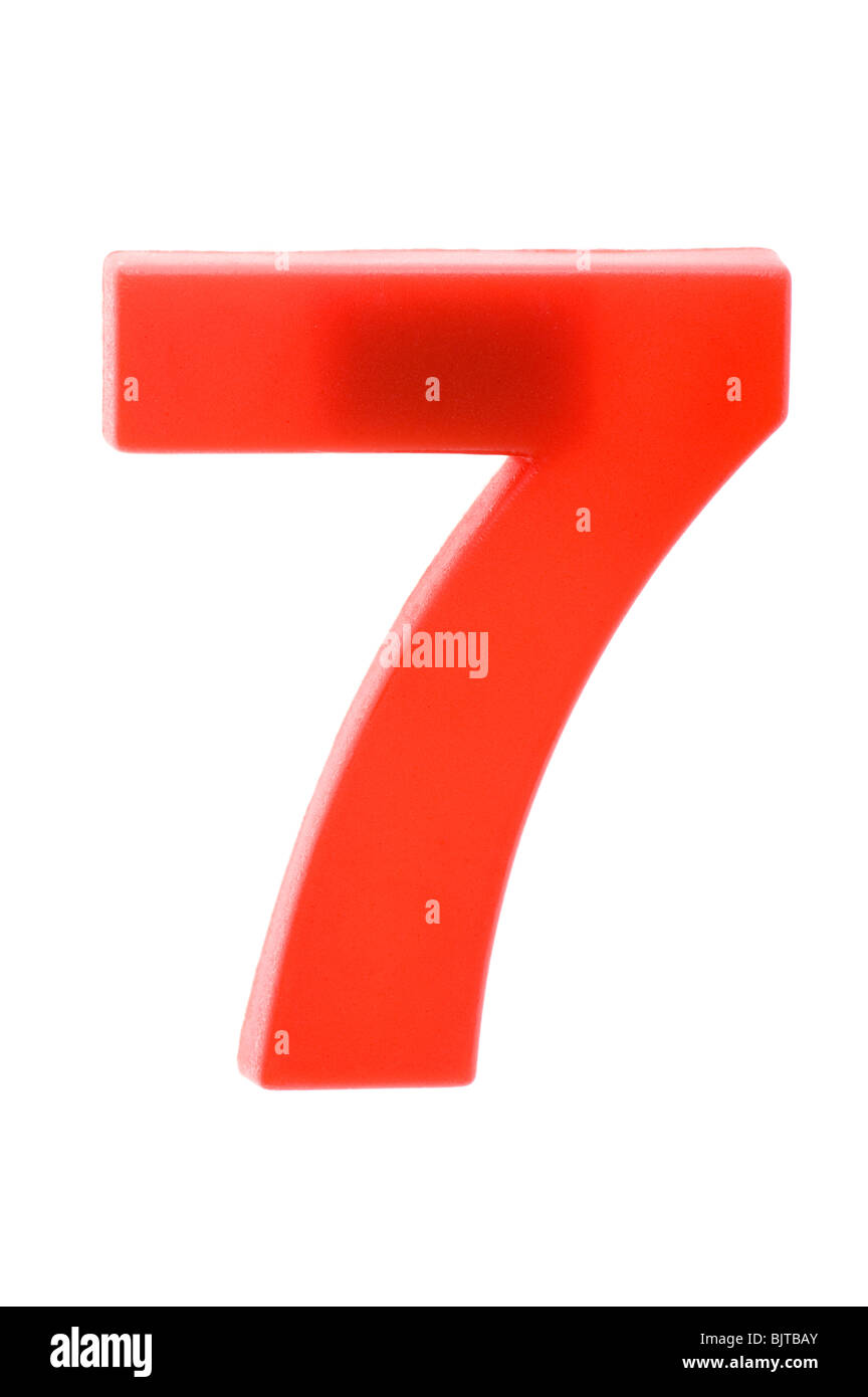 Number seven hi-res stock photography and images - Alamy