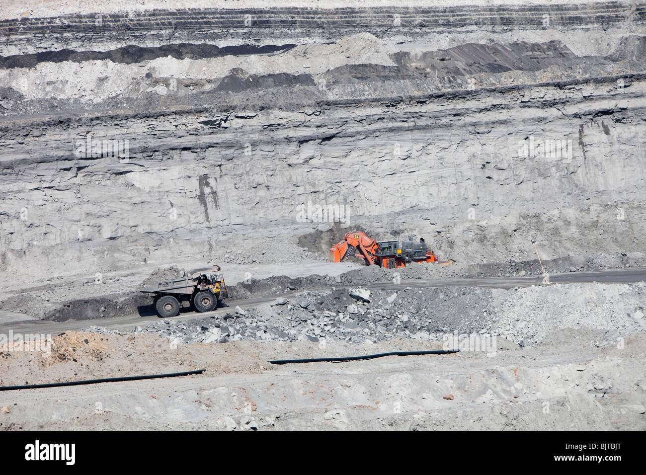 Hunter valley coal mining australia hi-res stock photography and images ...