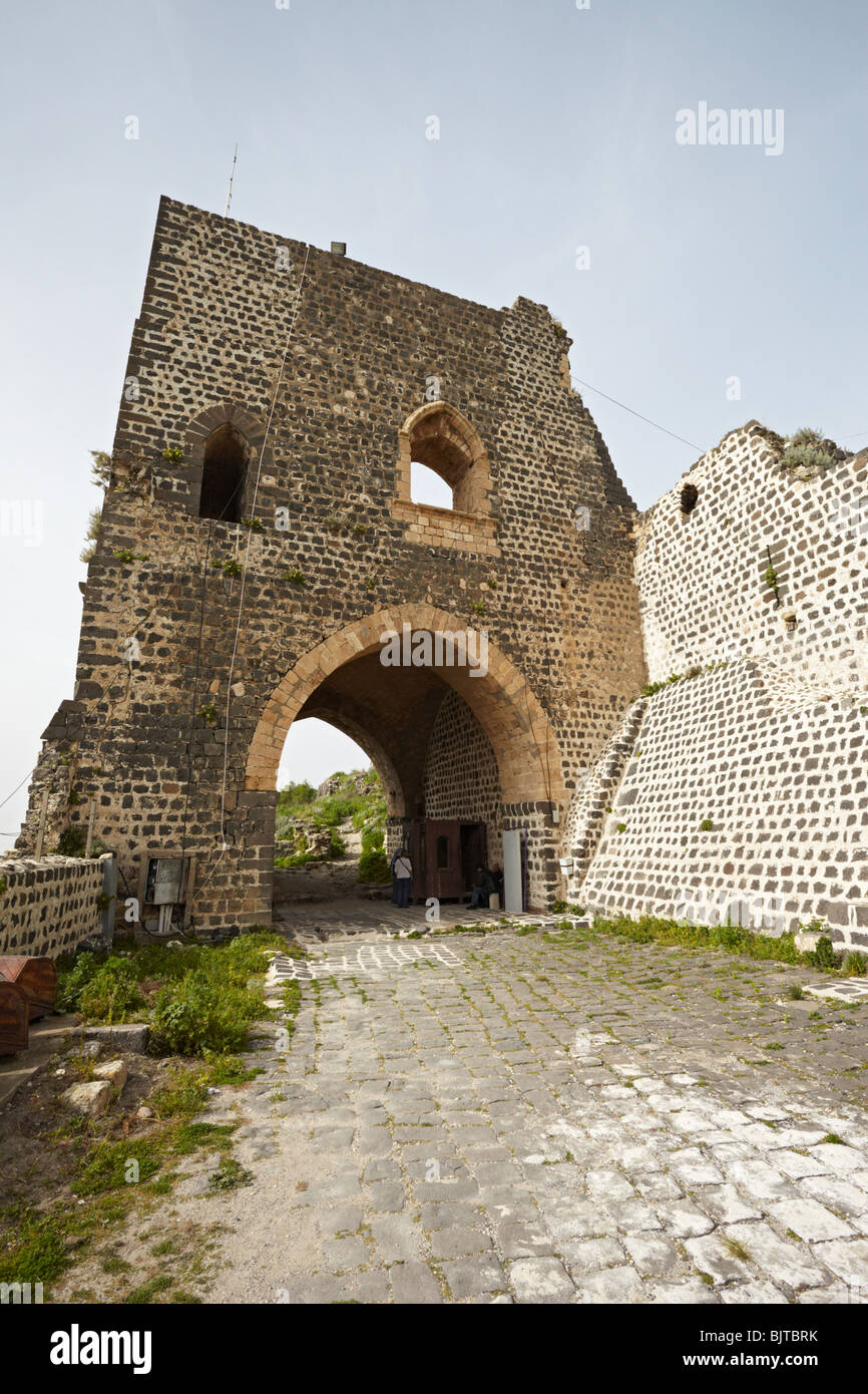 Syria Marqab castle Stock Photo - Alamy