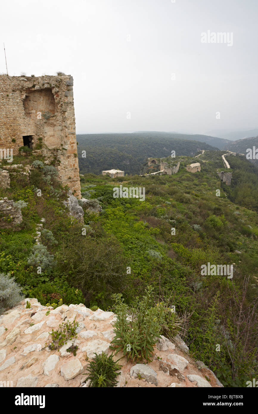 Syria Saladin's castle Stock Photo - Alamy