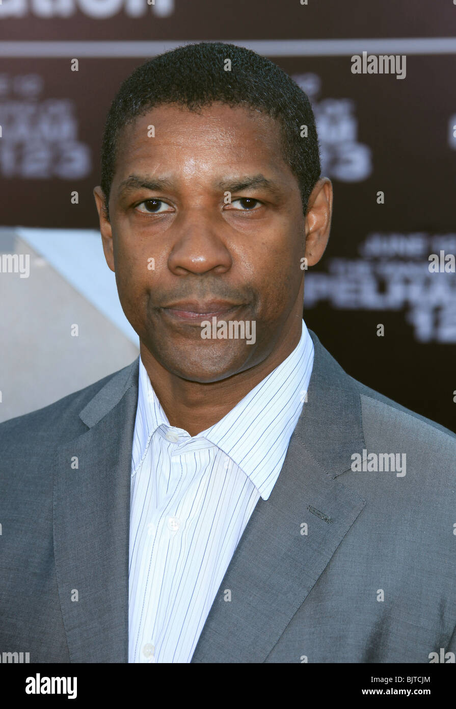 DENZEL WASHINGTON THE TAKING OF PELHAM 123 LOS ANGELES PREMIERE ...