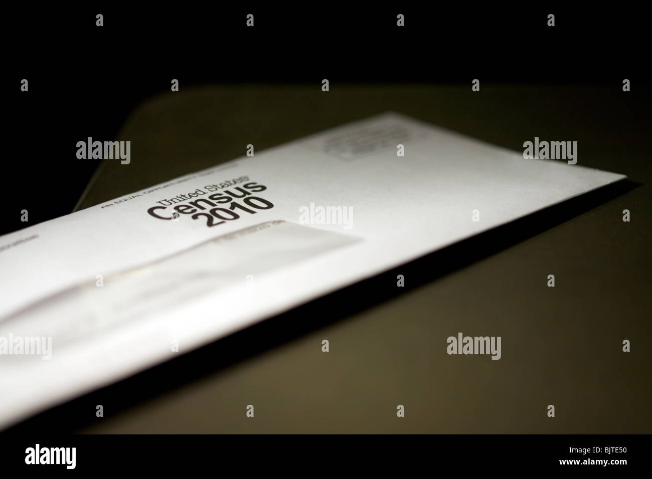 2010 Census Forms Stock Photo - Alamy