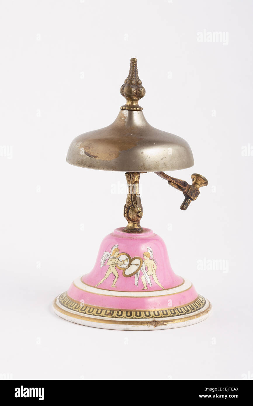 Antique pink Tap Bell Stock Photo - Alamy