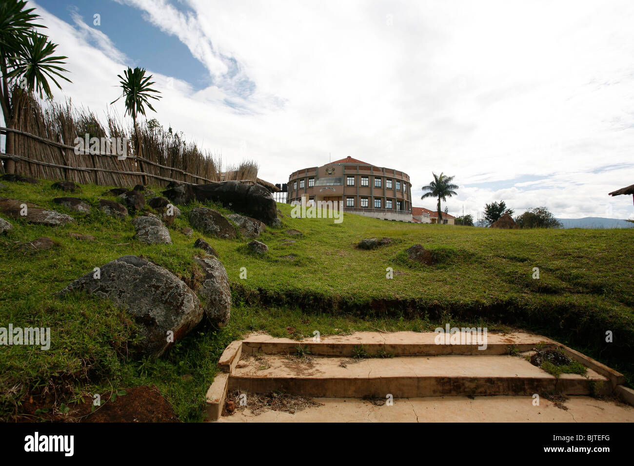 Toro Kingdom Palace run by a teenage king. Uganda Stock Photo - Alamy