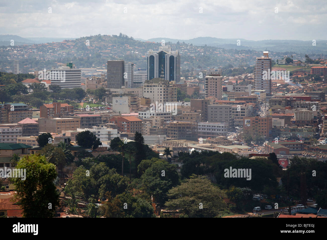 Kampala city landscape hi-res stock photography and images - Alamy