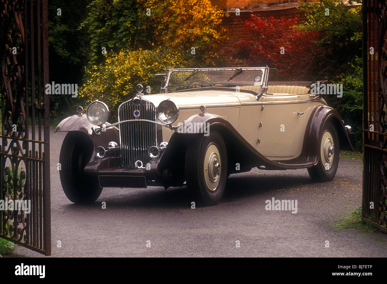 Delage D8 SS French luxury car of the early 1930's Stock Photo - Alamy