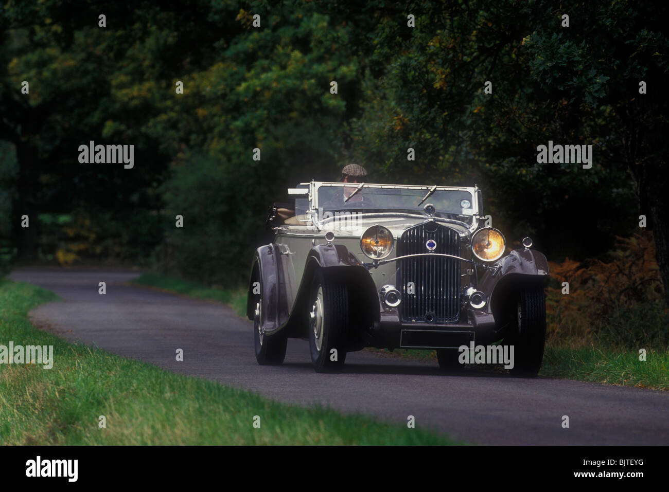 Delage D8 SS French luxury car of the early 1930's Stock Photo - Alamy