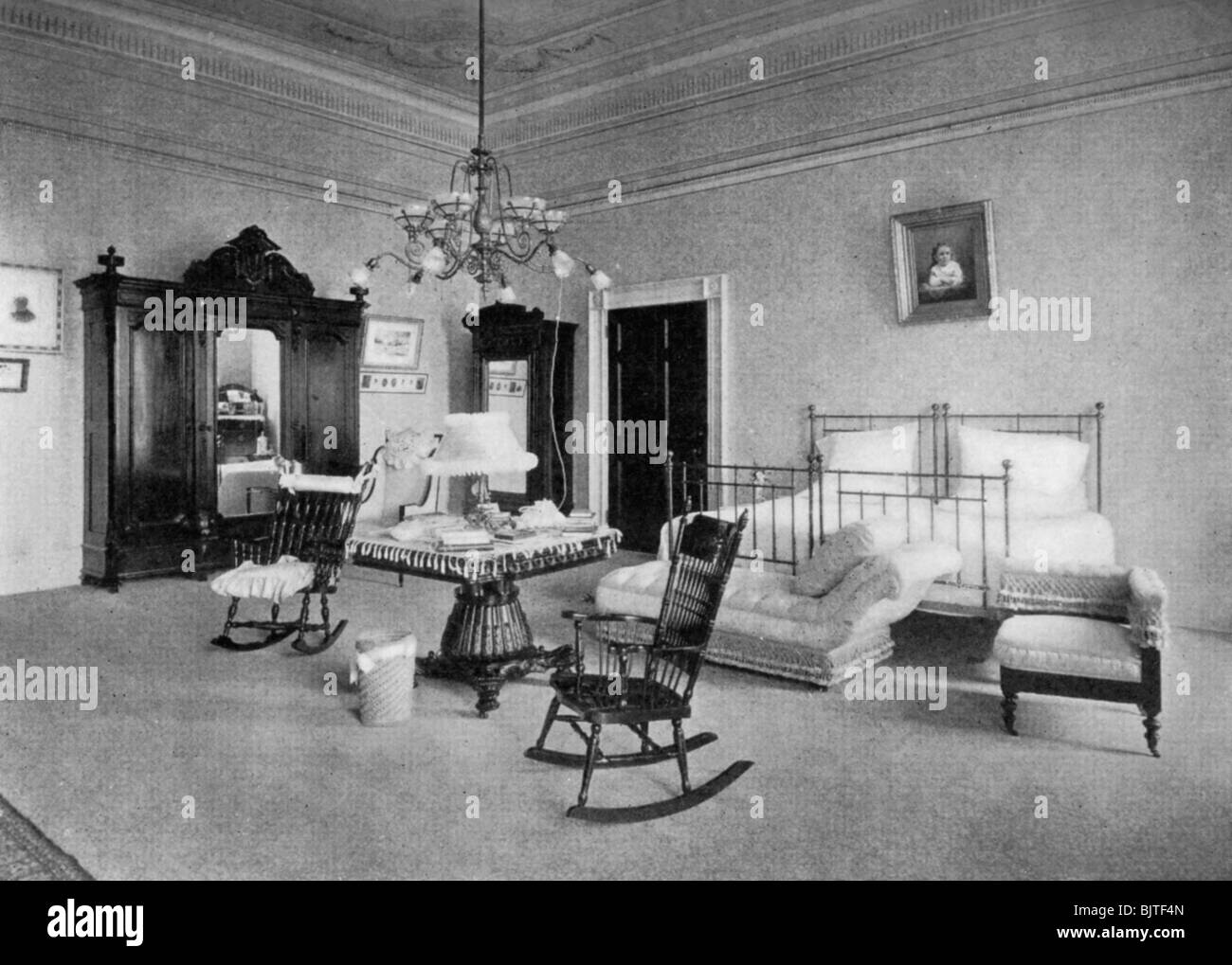 Bedroom Interior Design Period 1900 S Circa Early 1900S Living Rooms