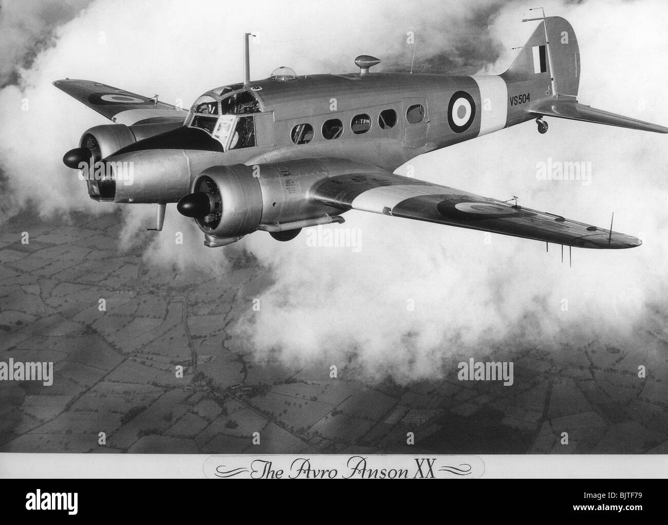 'The Avro Anson XX', c1940s. Artist: Unknown Stock Photo - Alamy
