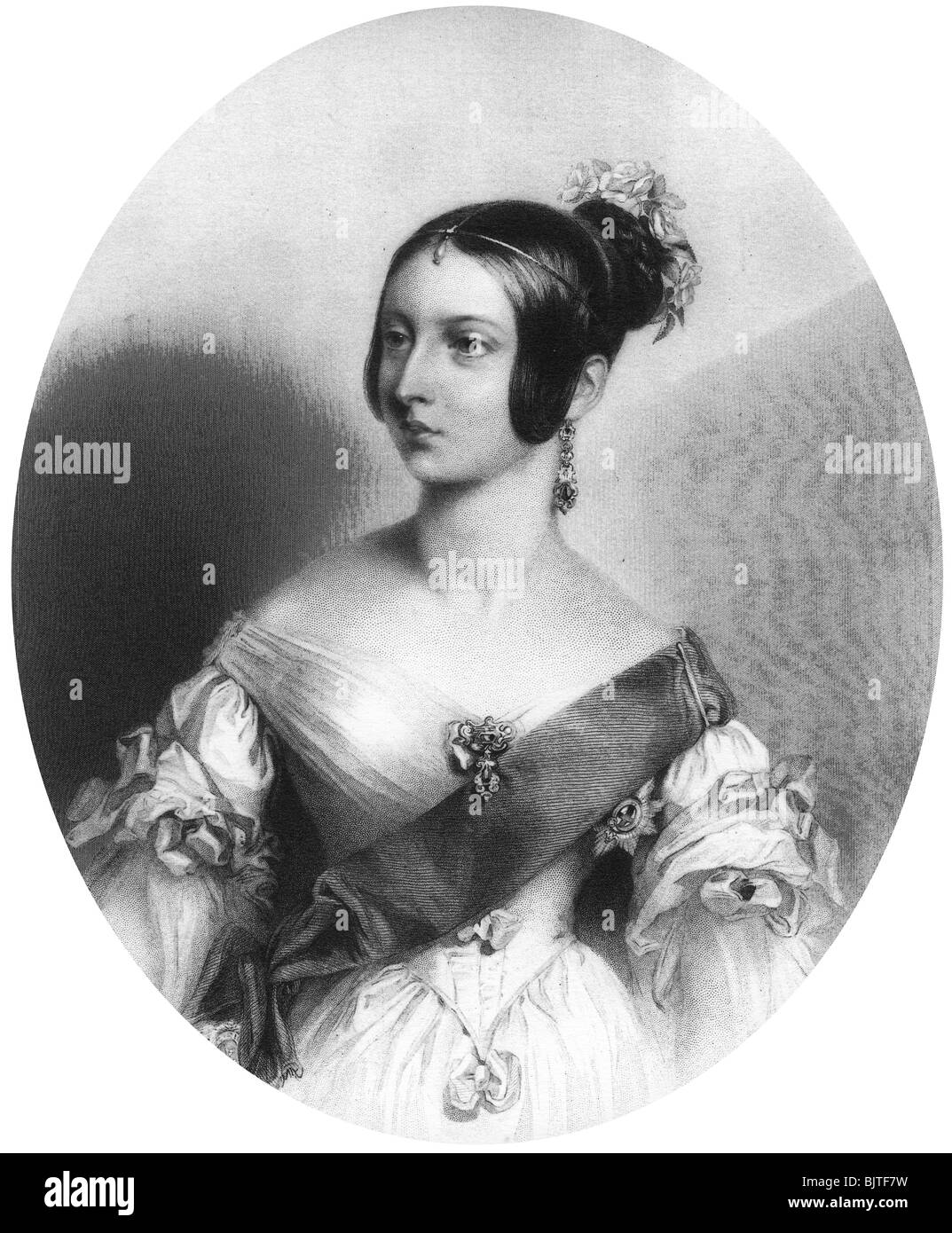 Young Queen Victoria Portrait Stock Photos & Young Queen Victoria ...