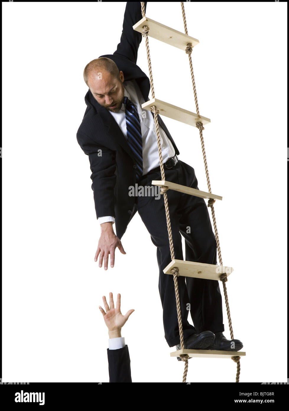 Person helping someone hi-res stock photography and images - Alamy