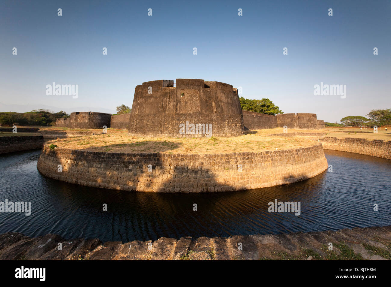 India, Kerala, Palakkad, Tipu Sultan’s Fort, bult by Haider Ali in 1766 ...