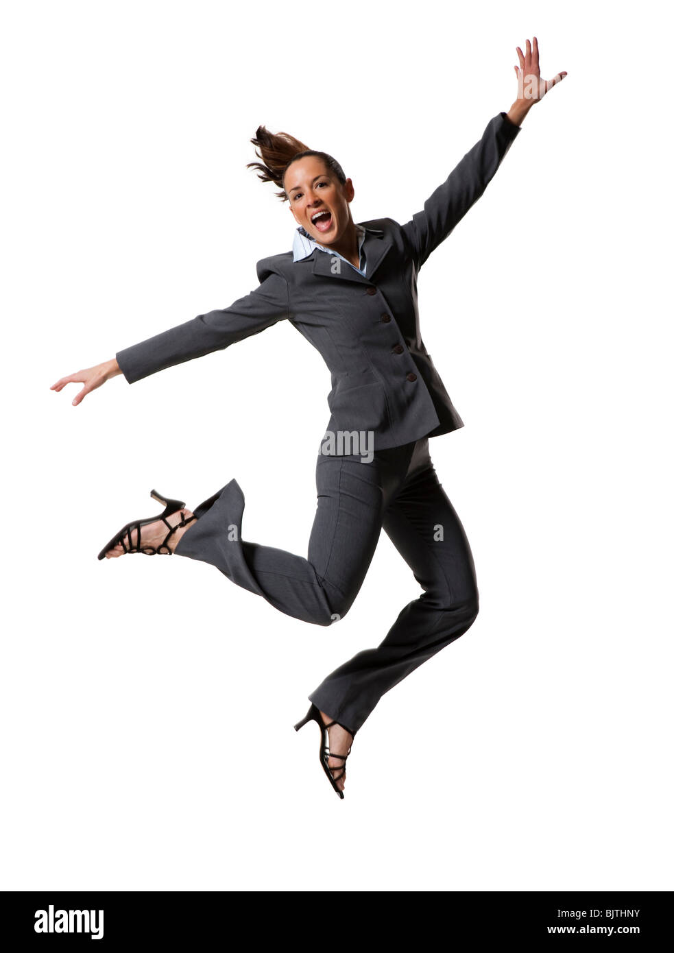 Jumped into his arms hi-res stock photography and images - Alamy