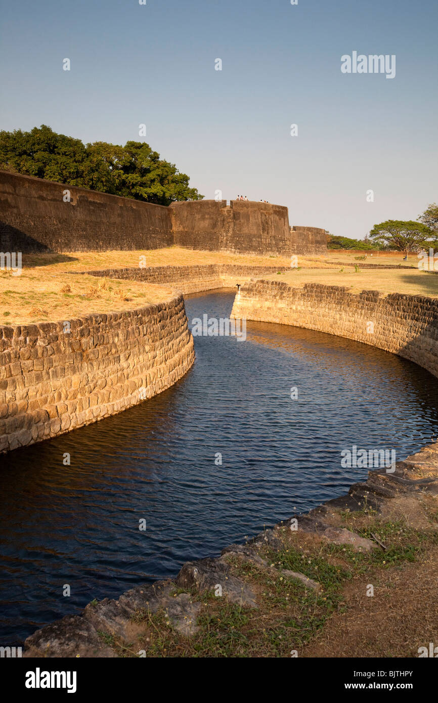 India, Kerala, Palakkad, Tipu Sultan’s Fort, bult by Haider Ali in 1766 ...