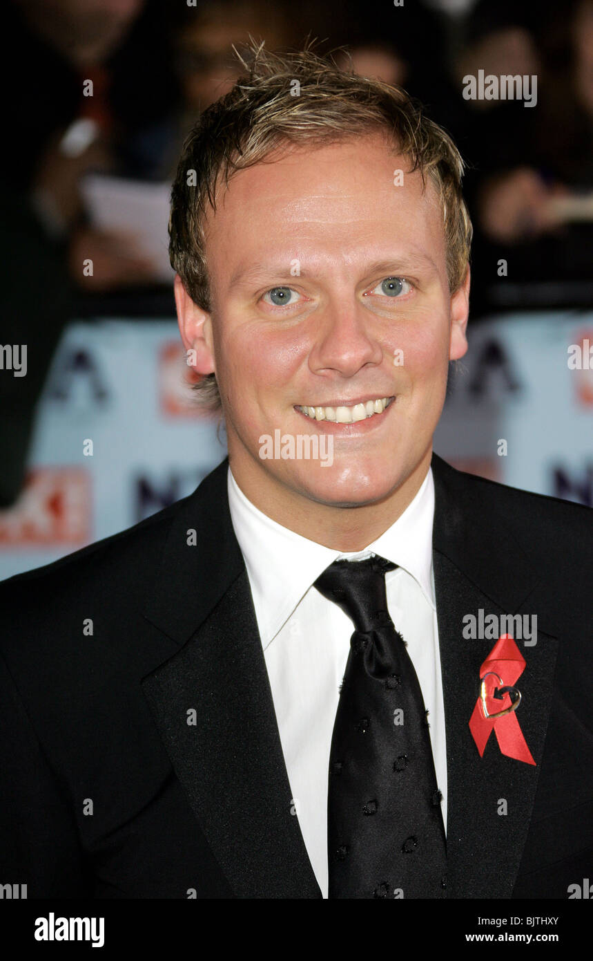 ANTONY COTTON NATIONAL TELEVISION AWARDS 2006 THE ROYAL ALBERT HALL ...
