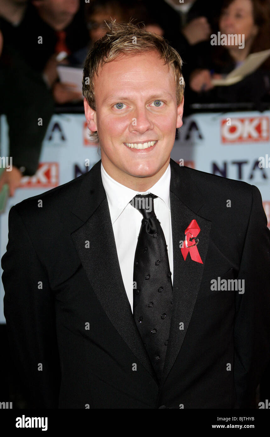 ANTONY COTTON NATIONAL TELEVISION AWARDS 2006 THE ROYAL ALBERT HALL ...