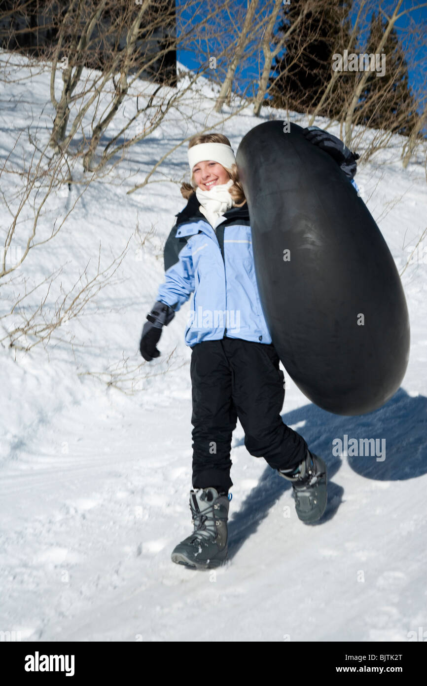 Girls kids innertube hi-res stock photography and images - Alamy