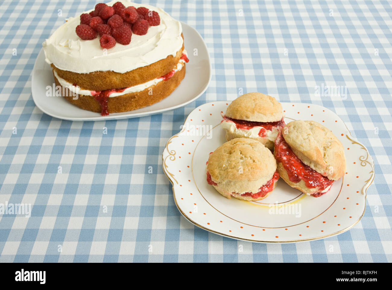 Victoria scone hi-res stock photography and images - Alamy