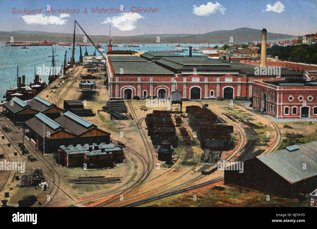 Gibraltar dockyard hi-res stock photography and images - Alamy