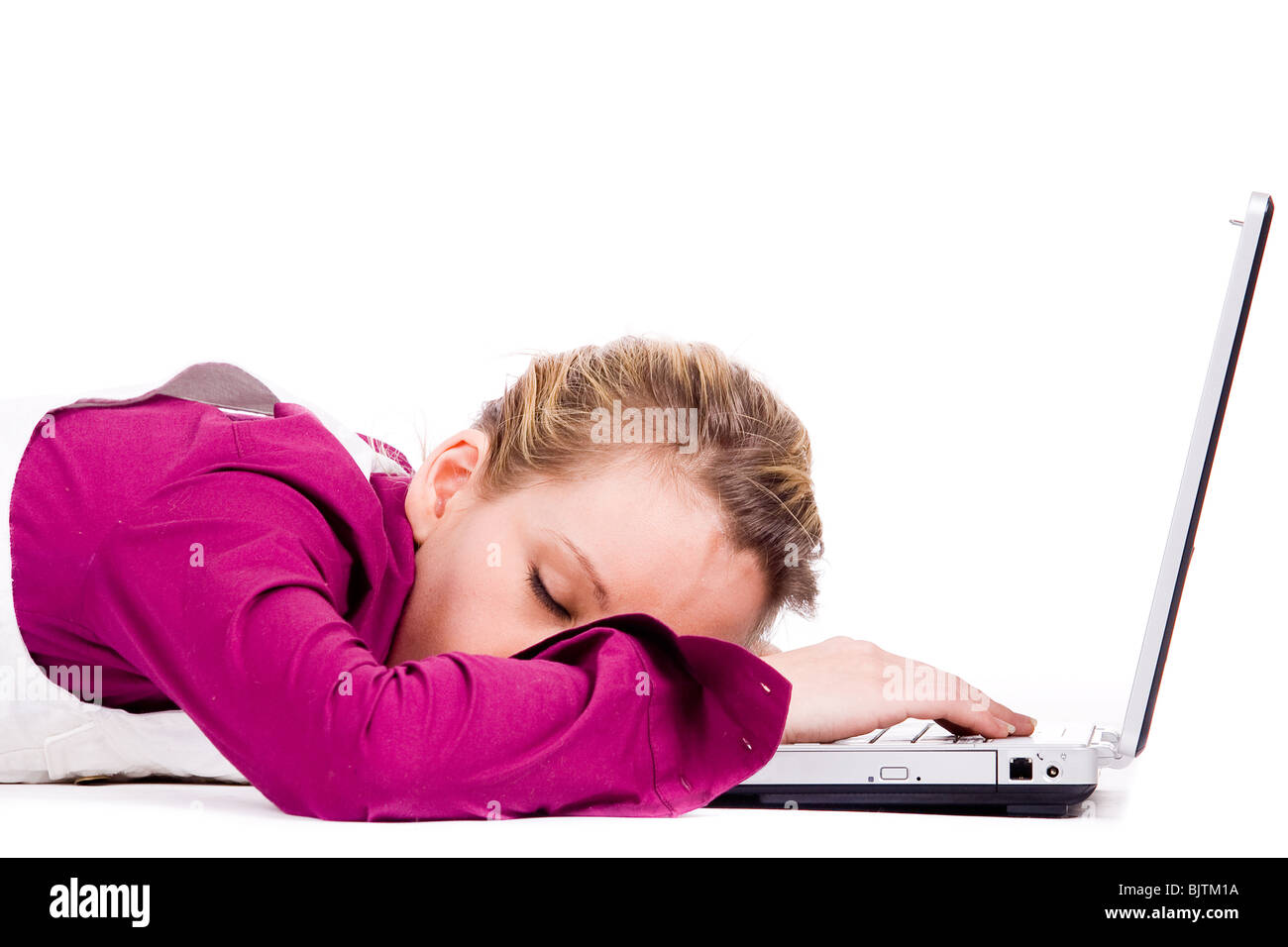 Happy commercial woman is doing her job Stock Photo - Alamy