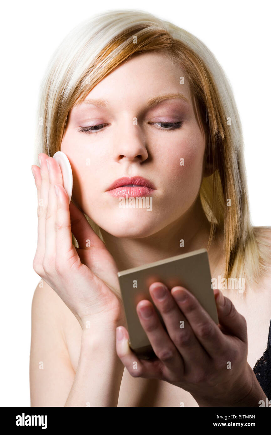 No cosmetics woman hi-res stock photography and images - Alamy