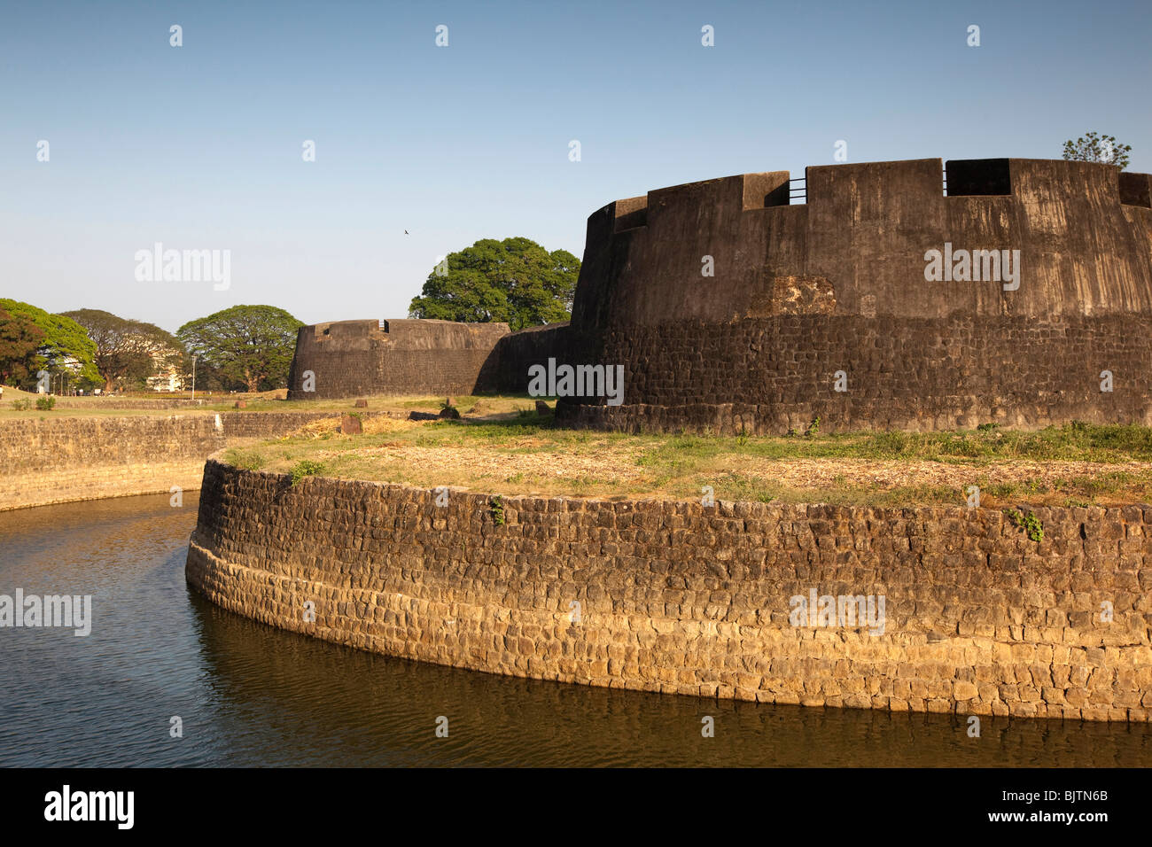 India, Kerala, Palakkad, Tipu Sultan’s Fort, bult by Haider Ali in 1766 ...