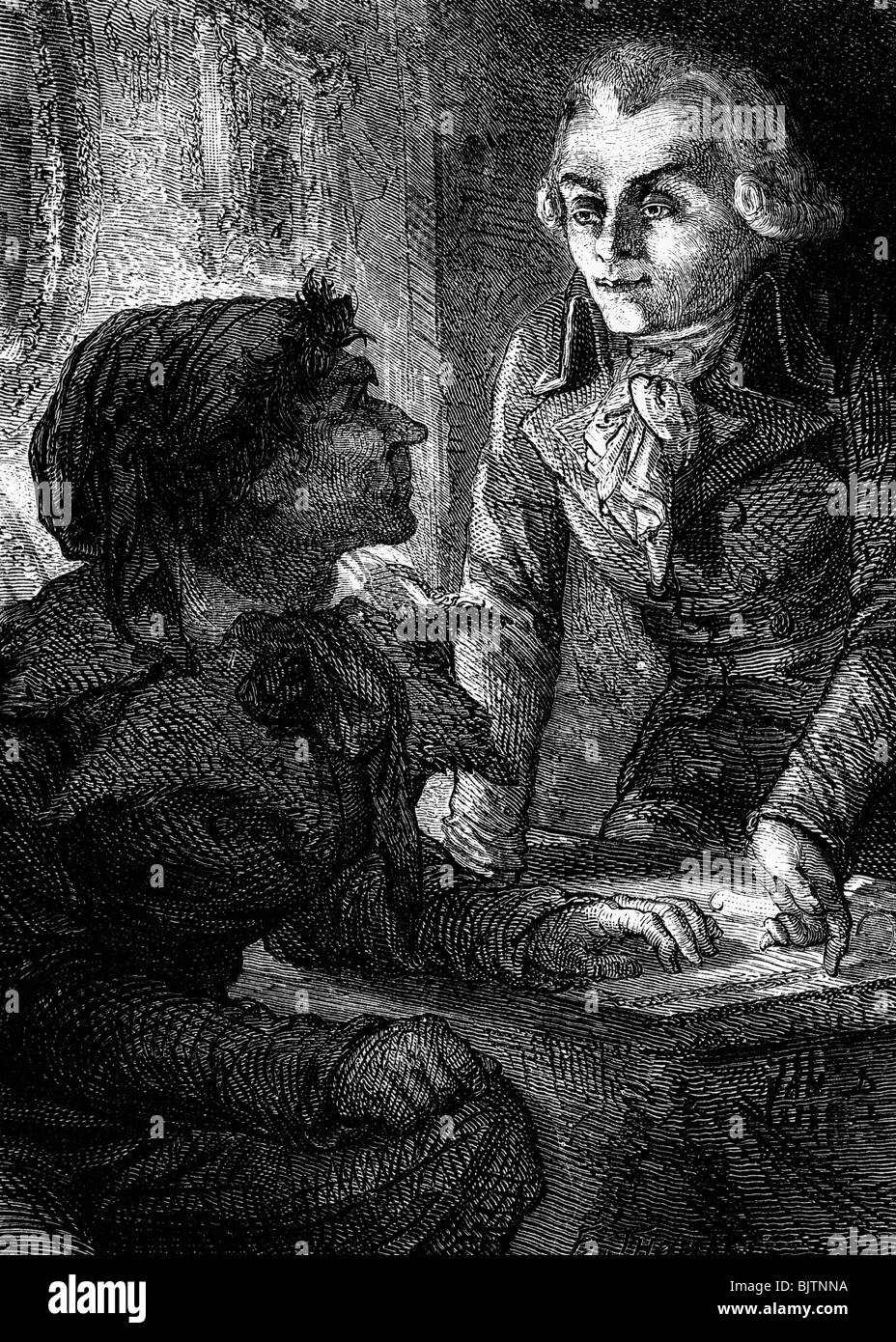 Maximilien robespierre Black and White Stock Photos & Images - Alamy