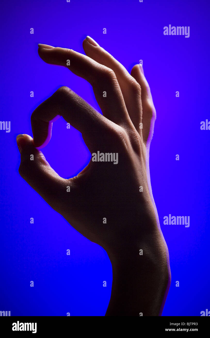 Mudras or hand gestures hi-res stock photography and images - Alamy