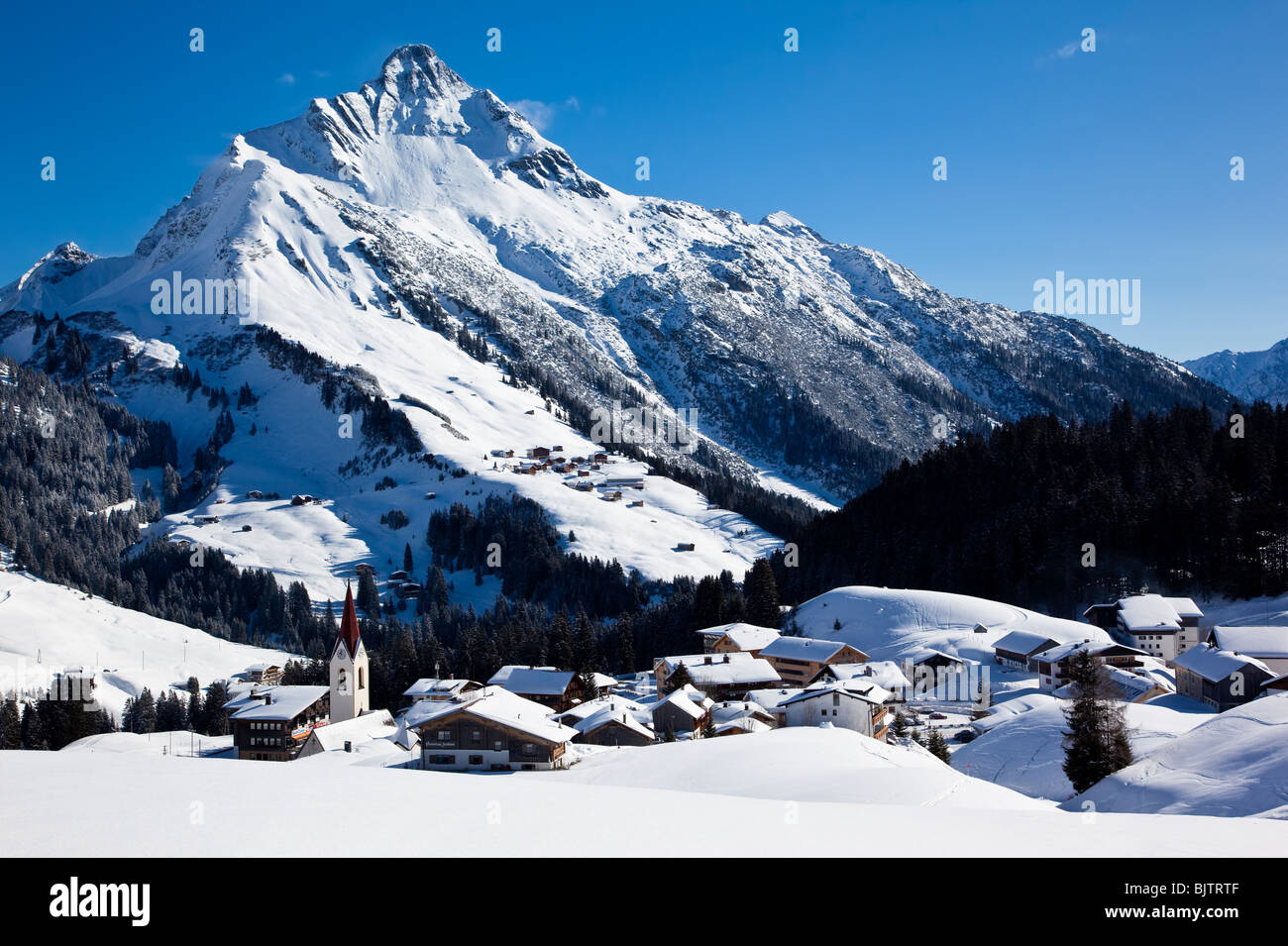 Vorarlberg winter hi-res stock photography and images - Alamy