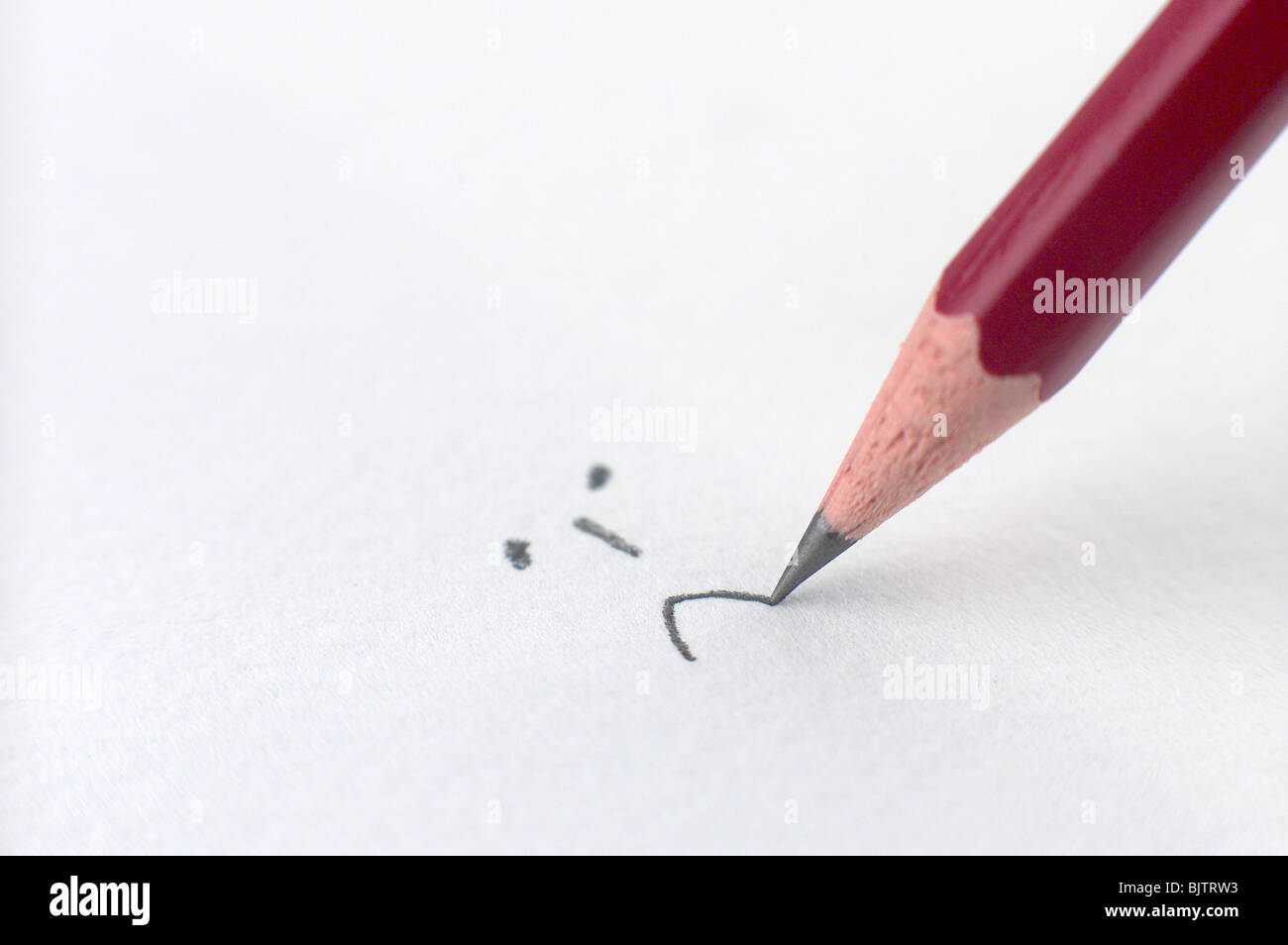 Pencil Drawing On Paper