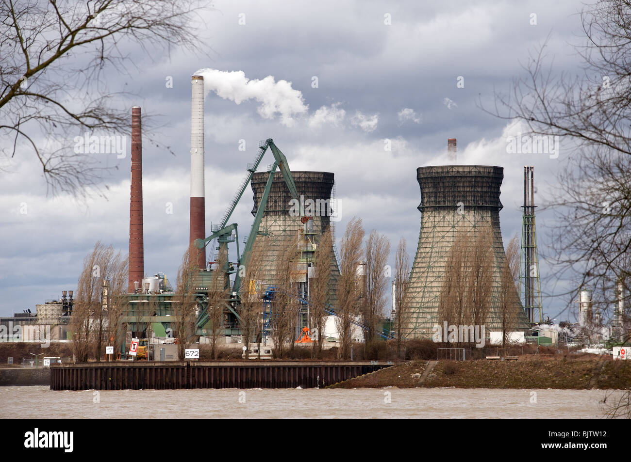 Petrochemical plant, Germany Stock Photo - Alamy