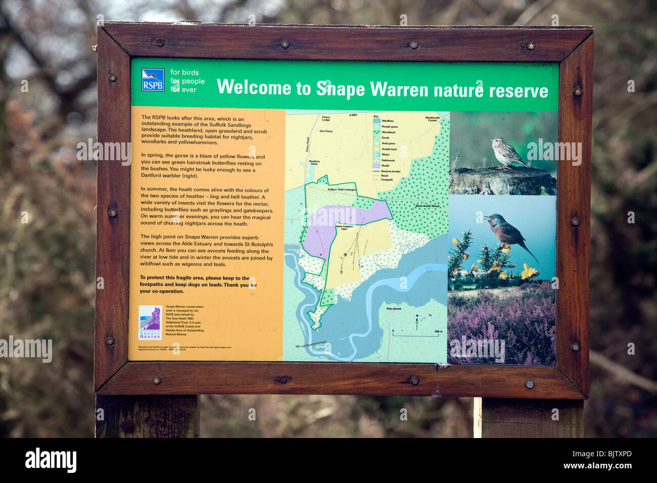 Map rspb site hi-res stock photography and images - Alamy