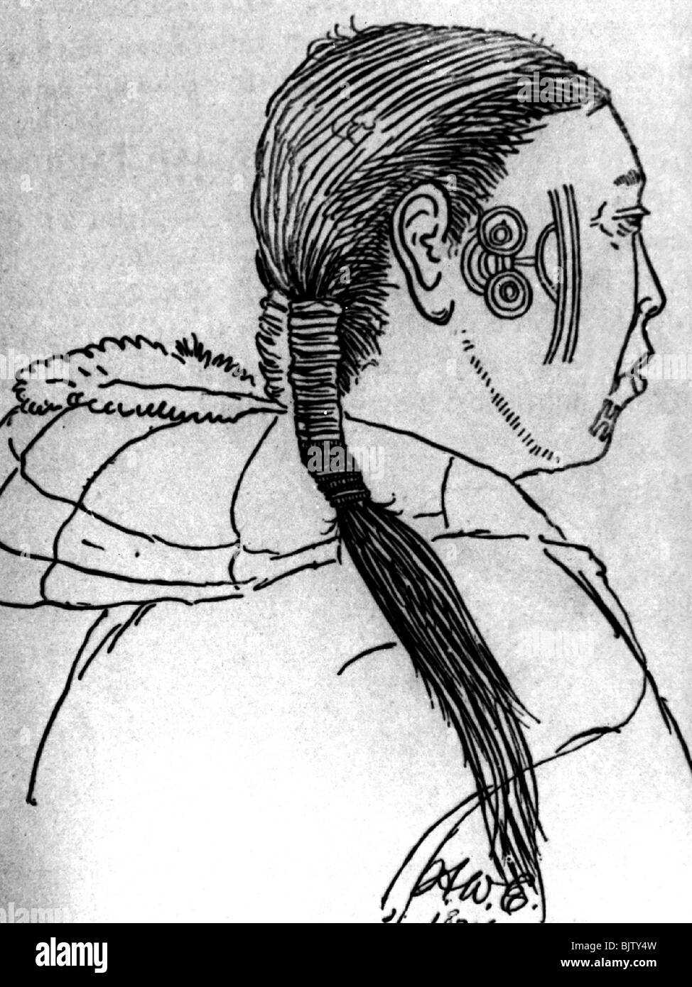 Native north america people Black and White Stock Photos & Images - Alamy