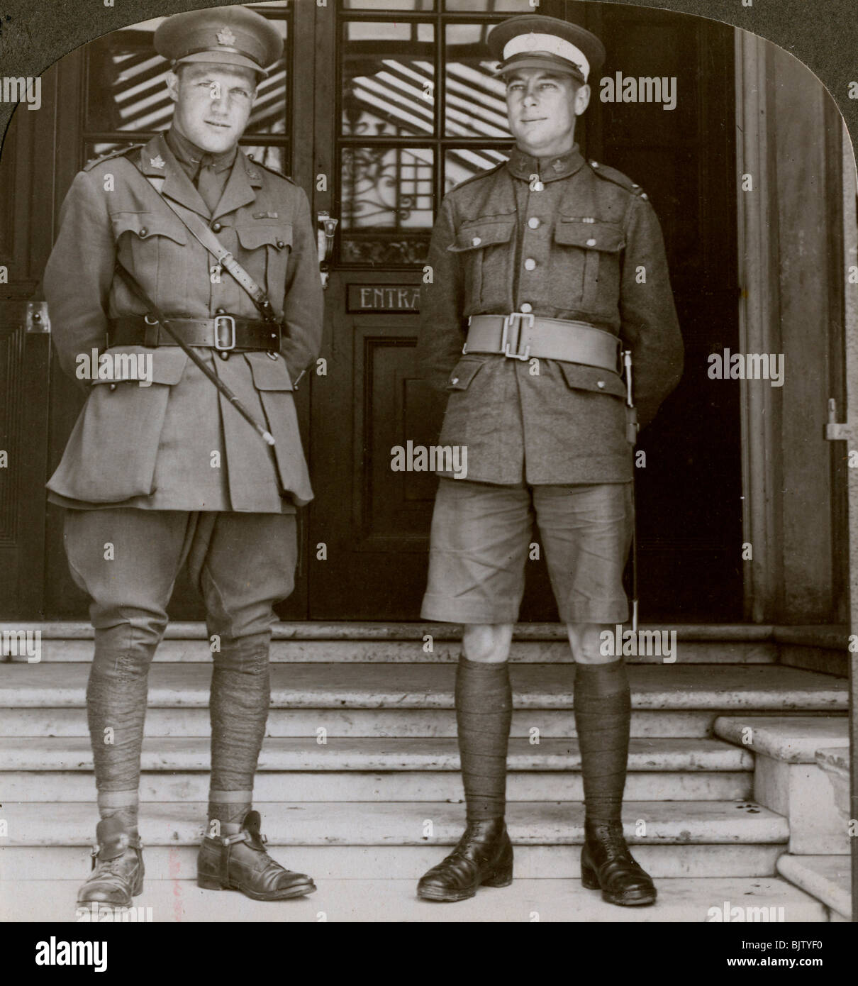 Captain MacDougall, DSO, and Cadet Mullin, two Canadian VCs, World War ...