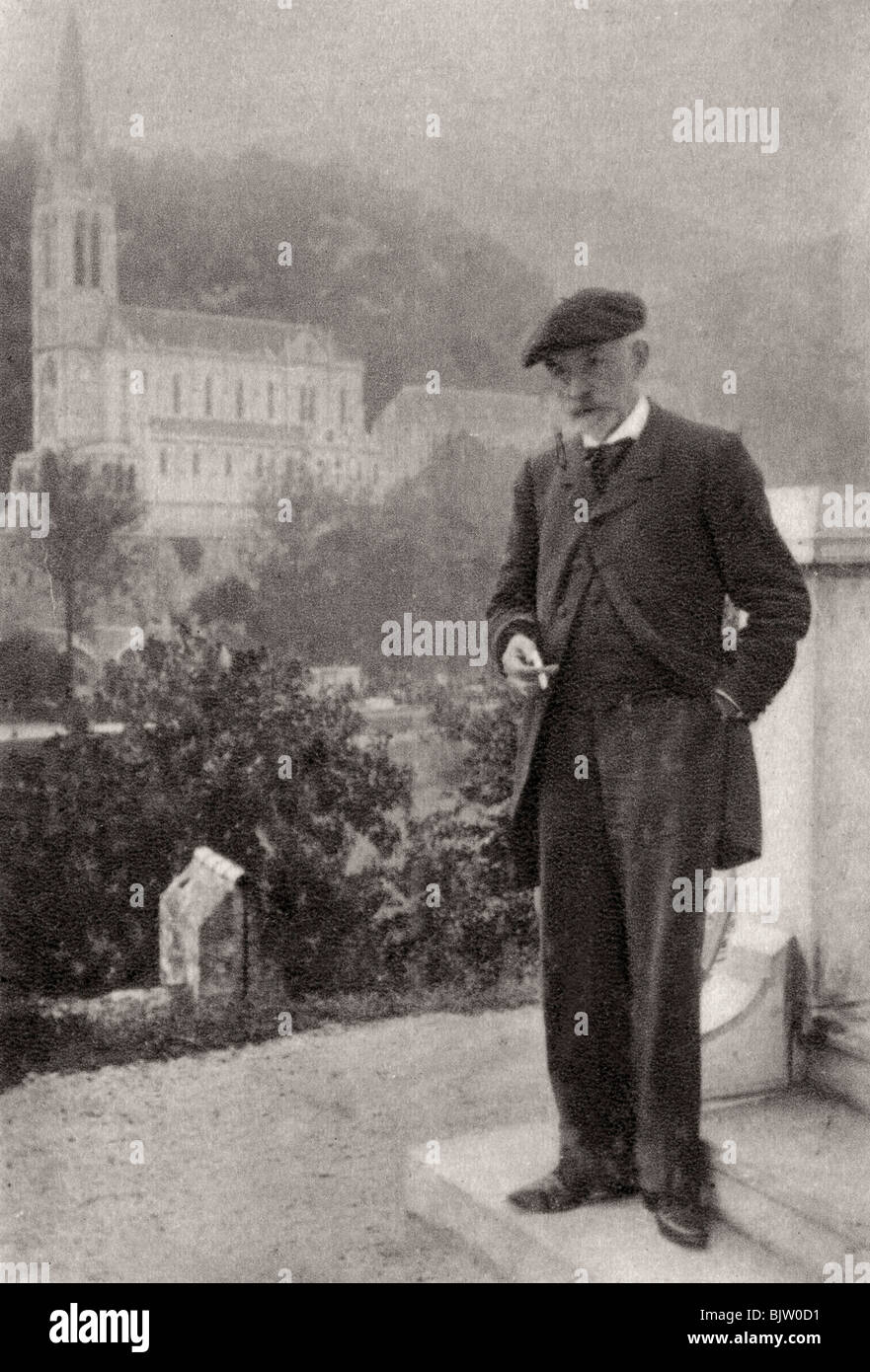Joris-Karl Huysmans, French novelist, 1900. Artist: Unknown Stock Photo ...