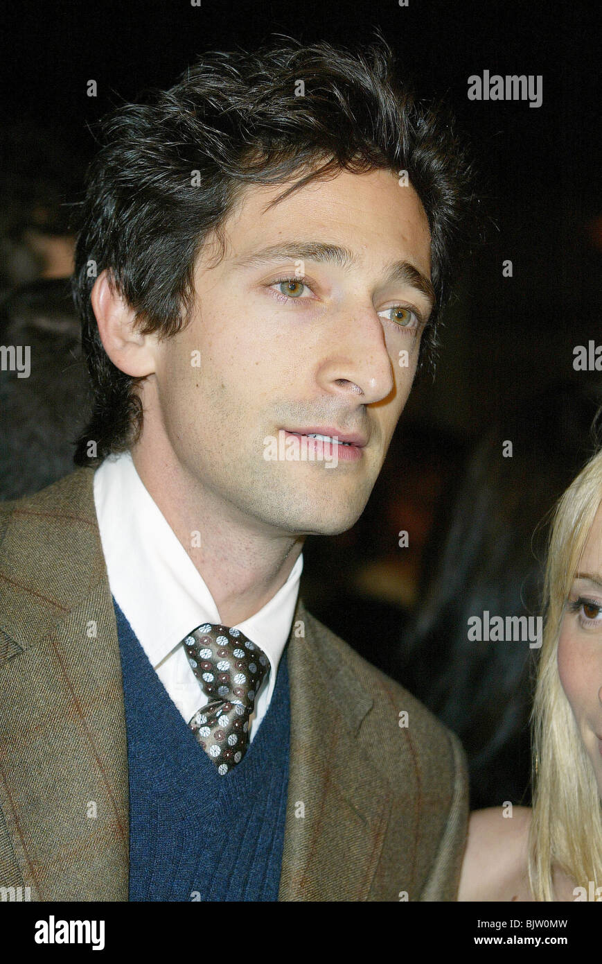 ADRIEN BRODY COLD MOUNTAIN PREMIERE LOS ANGELES MANN THEATRE WESTWOOD ...