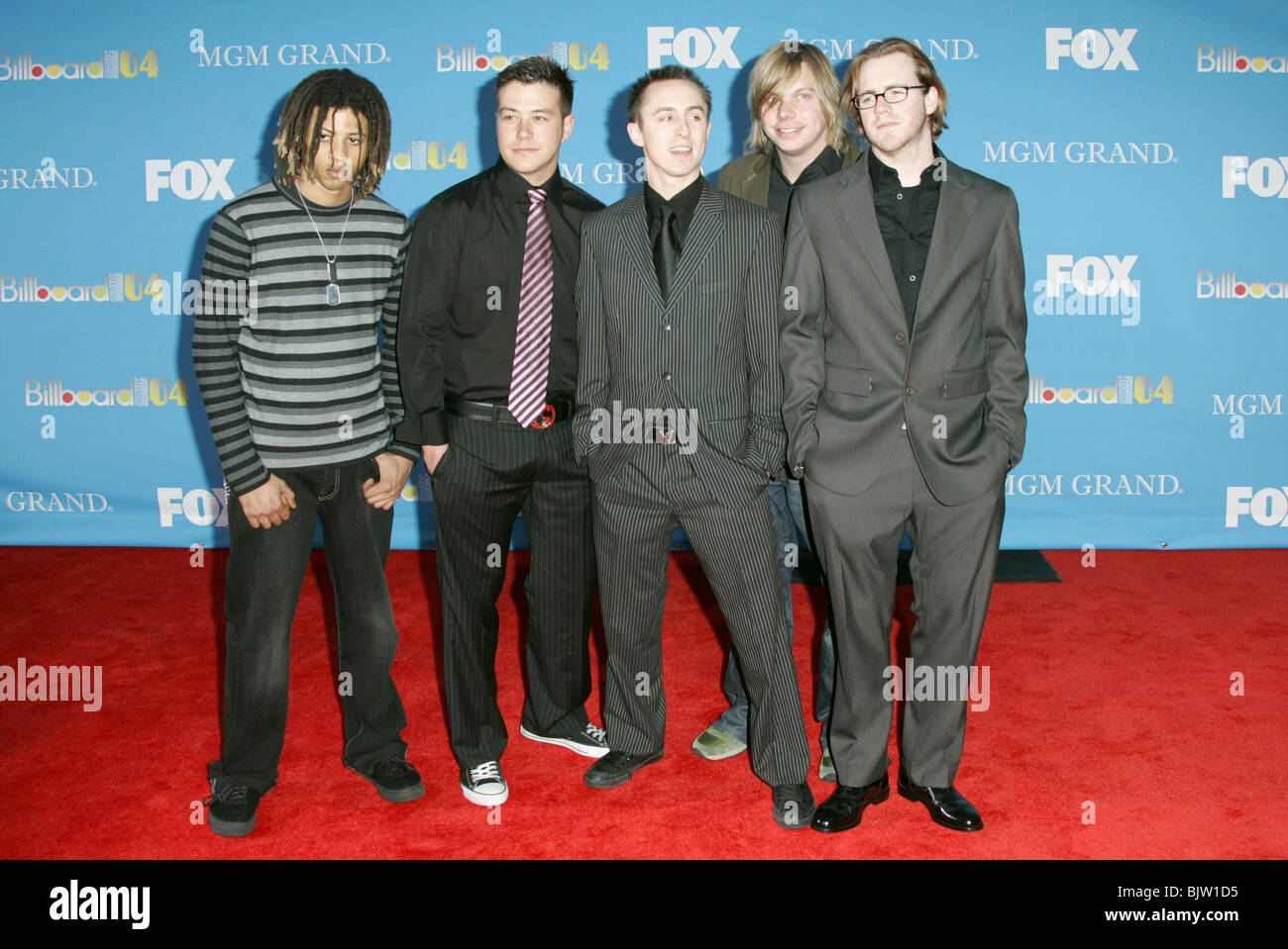 YELLOWCARD 2004 BILLBOARD MUSIC AWARDS MGM GRAND GARDEN ARENA MGM GRAND ...