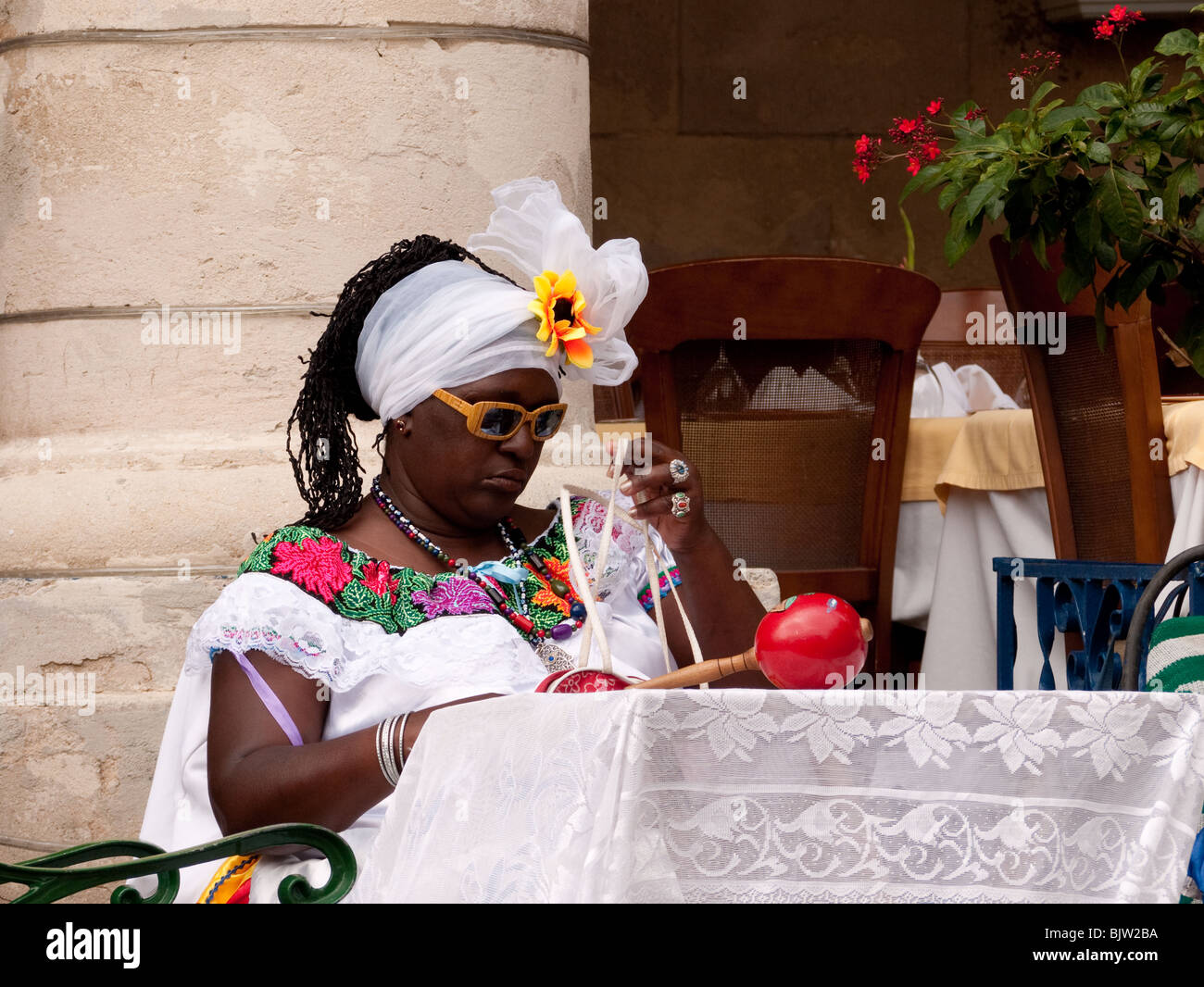 Woman Dressed in Traditional Costume ,Havana (Habana), Cuba Stock Photo ... Woman Dressed in Traditional Costume ,Havana (Habana), Cuba Stock Photo ...