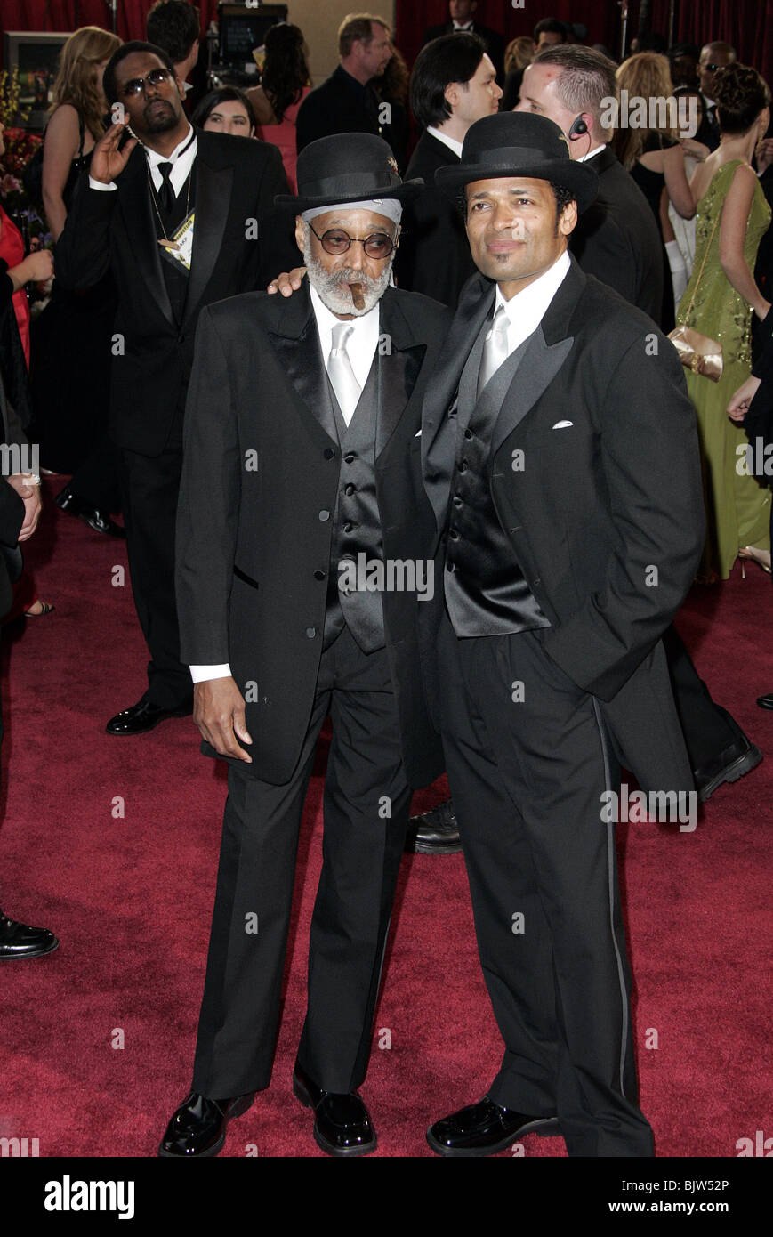 MELVIN VAN PEEBLES & MARIO VAN PEEBLES 77TH ANNUAL ACADEMY AWARDS TH ...