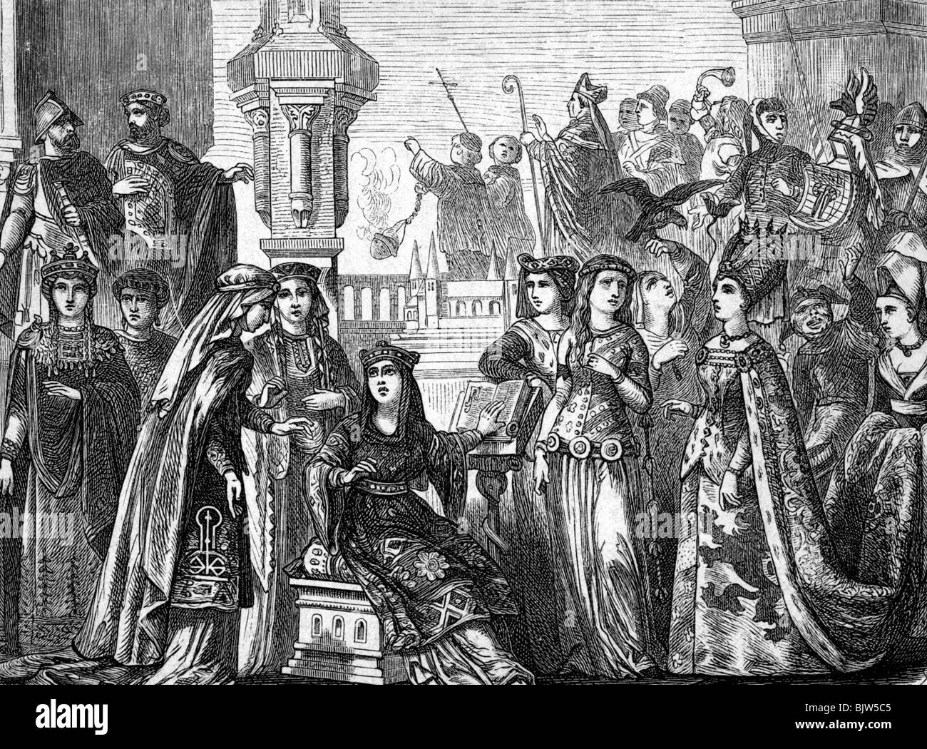 Noblewomen Black and White Stock Photos & Images - Alamy