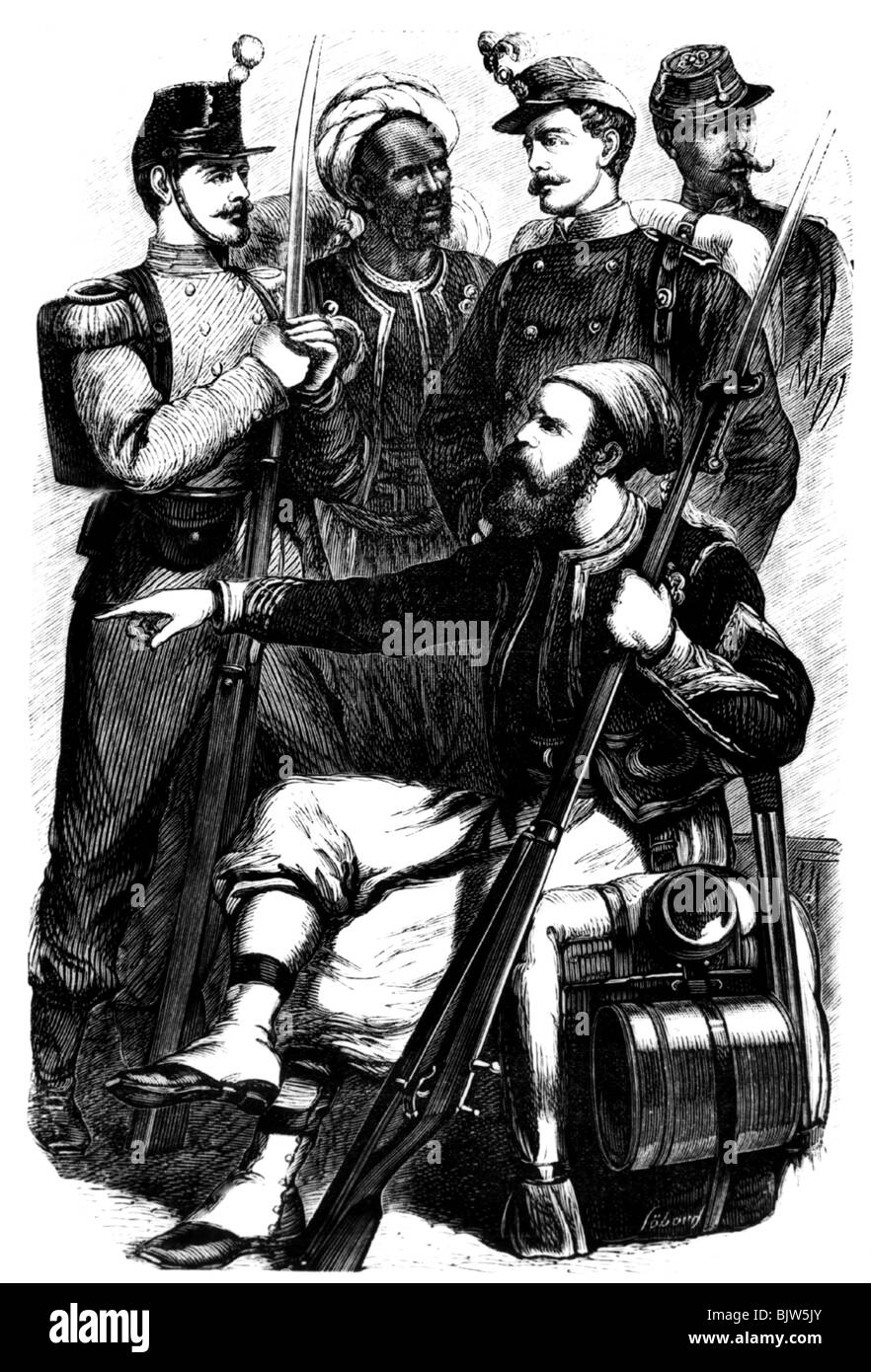 Zouave light infantry Cut Out Stock Images & Pictures - Alamy