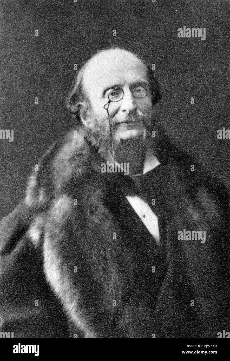 Jacques Offenbach, German-born French composer, 1878. Artist: Unknown ...