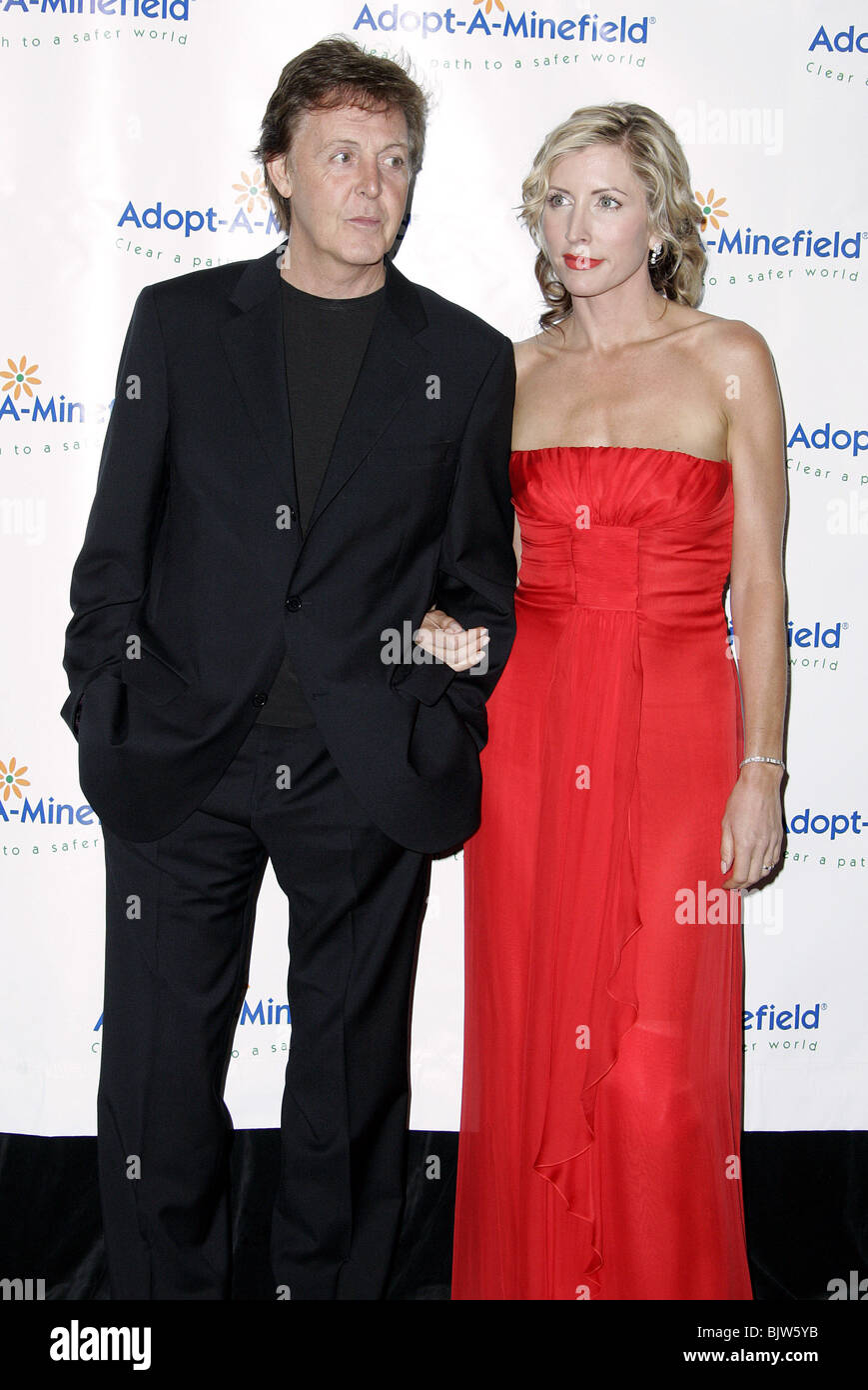 PAUL MCCARTNEY & HEATHER MILLS MCCARTNEY 4TH ADOPT A MINEFIELD GALA ...