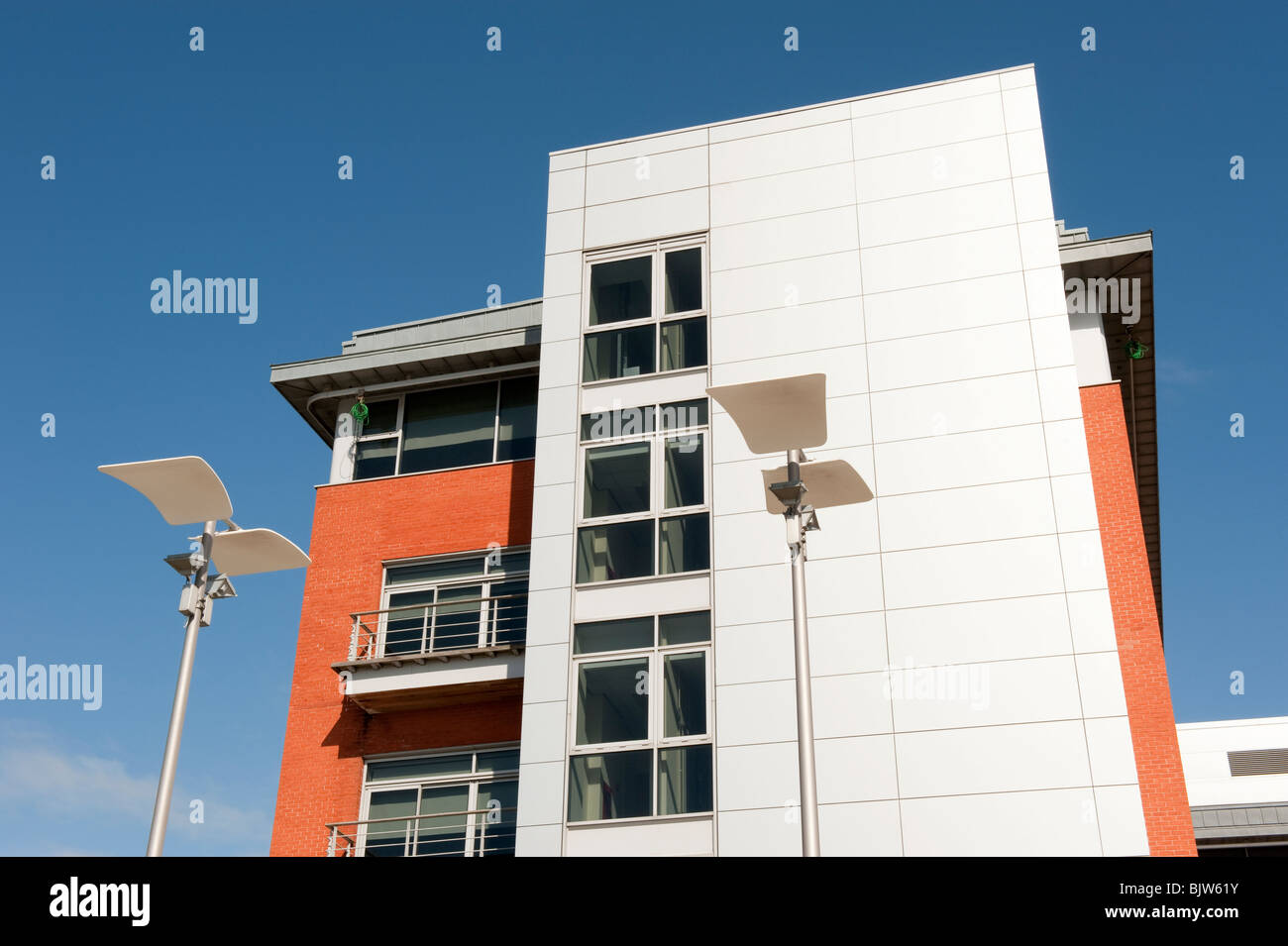 Modern stainless steel building Liverpool UK Stock Photo - Alamy