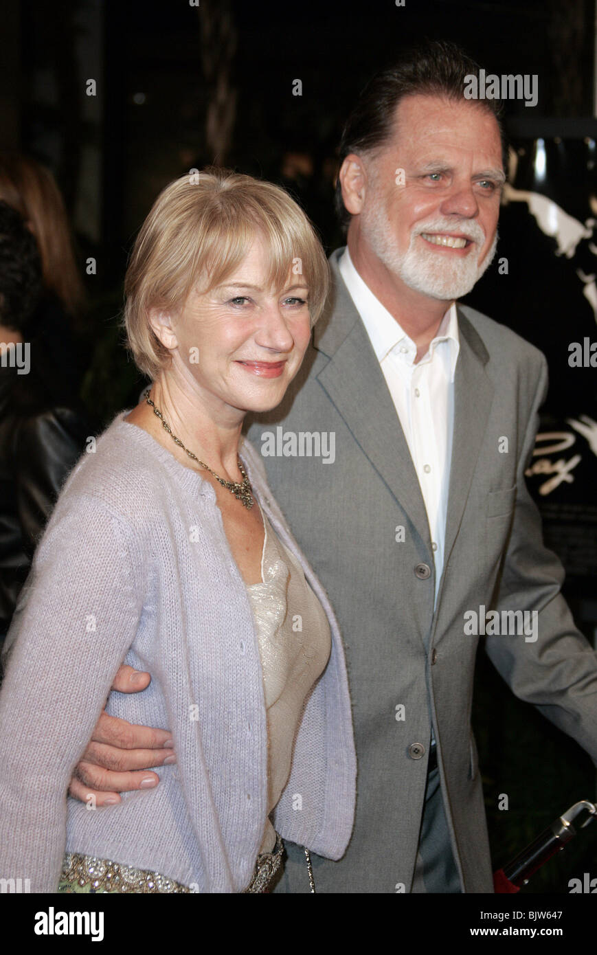 TAYLOR HACKFORD & HELEN MIRREN RAY WORLD PREMIERE CINERAMA DOME ...