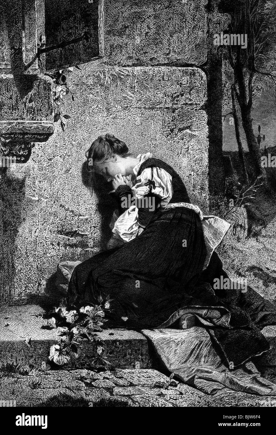 Faust And Gretchen 19th Century High Resolution Stock Photography and ...