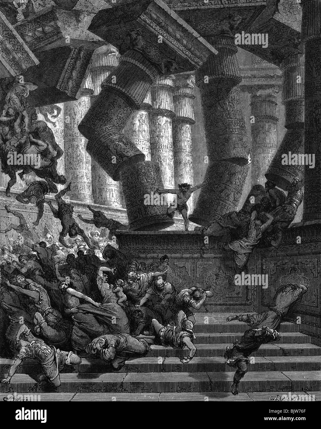 Death of samson dore hi-res stock photography and images - Alamy